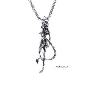 TRICKSKULLS | Jewelry | Demon Devil Goddess Modern Art Punk Gothic ...
